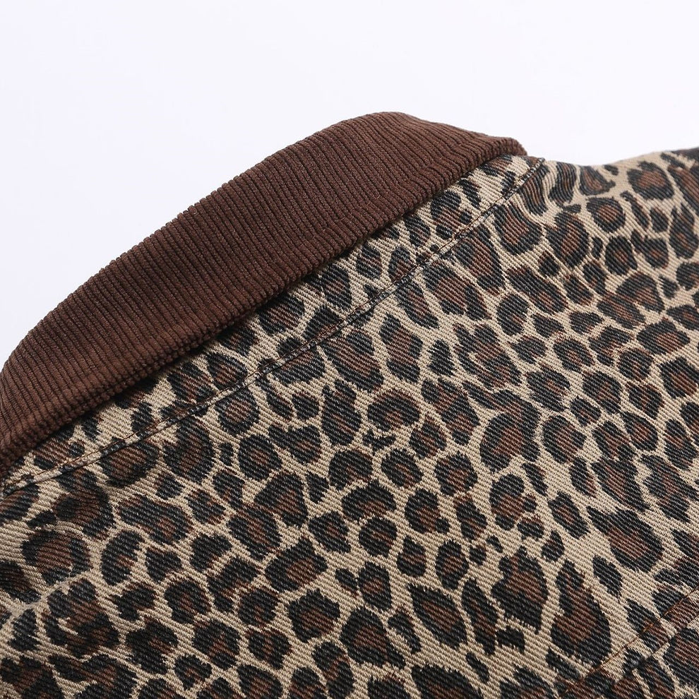 Vintage Leopard Print Shirt - h0neybear