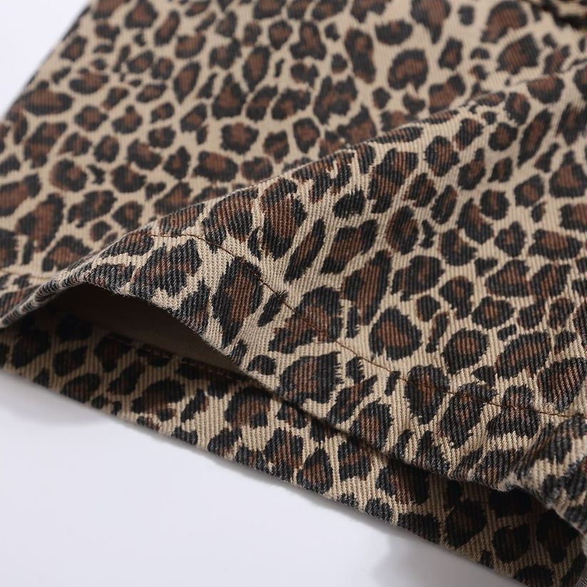 Vintage Leopard Print Shirt - h0neybear