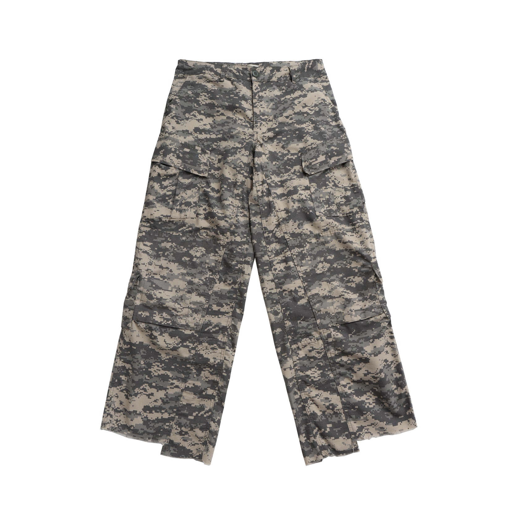 Pixelated Pursuit Camo Cargo Pants - h0neybear
