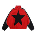 Star Pattern Zipper Jacket – h0neybear