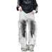 Cipher White Layered Cargo Pants - h0neybear Steetwear