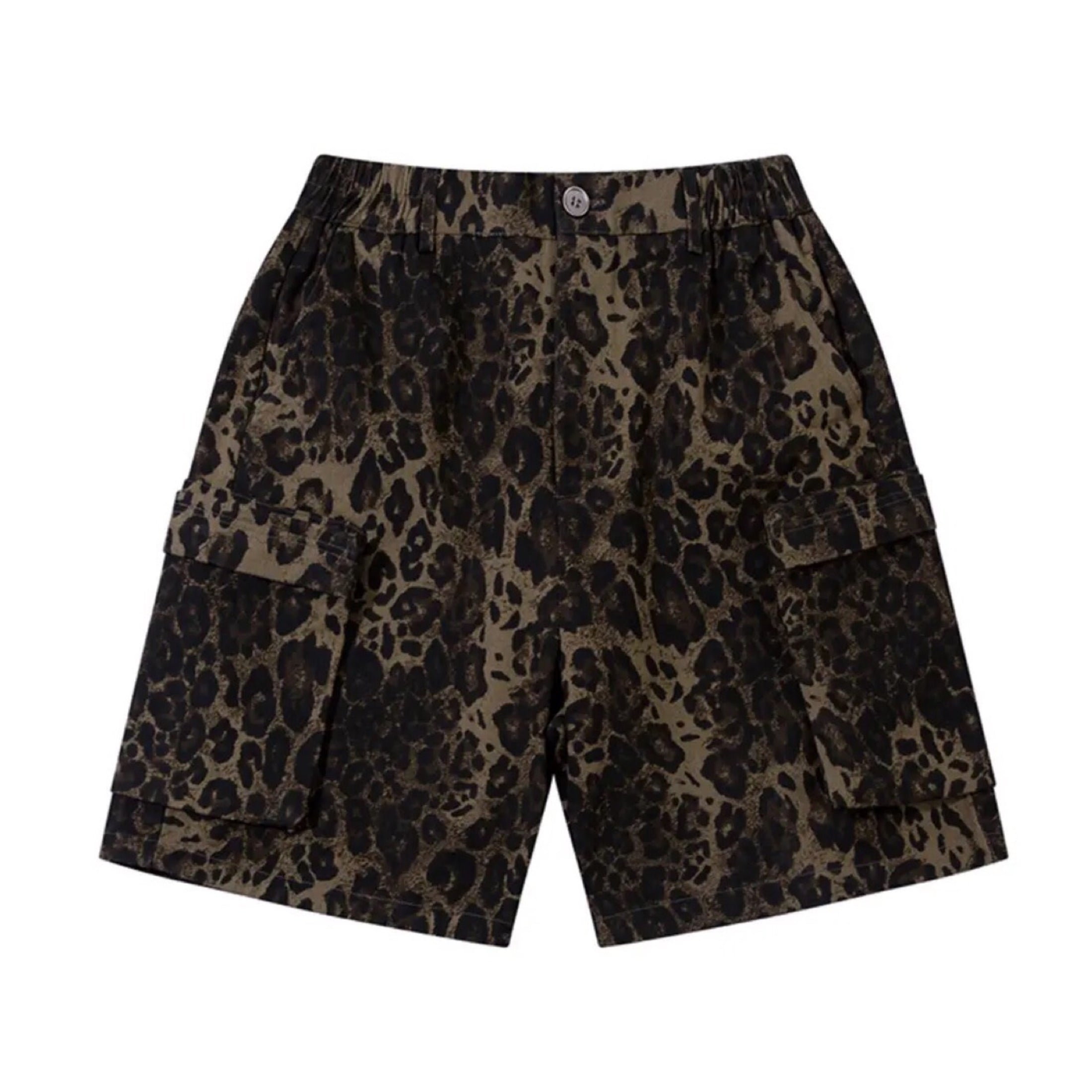 Leopard Print Shorts - h0neybear