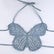 Butterfly Denim Crop Top | Y2K Cami Tee | Aesthetic Tops | H0NEYBEAR ...