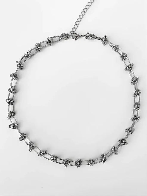 Thorn Knots Chain Necklace - h0neybear | honeybear