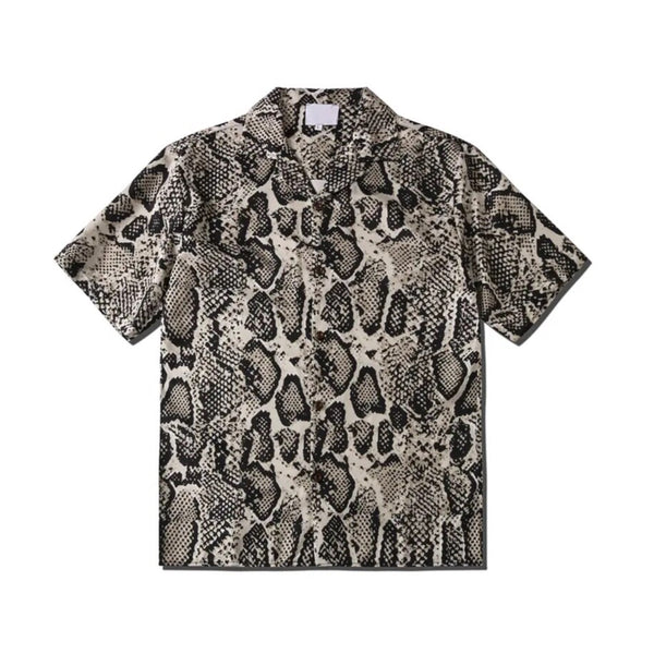 Snake Skin Shirt - h0neybear streetwear